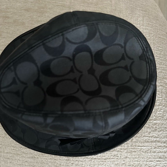 Coach | Accessories | Coach Black Monogram Hat | Poshmark